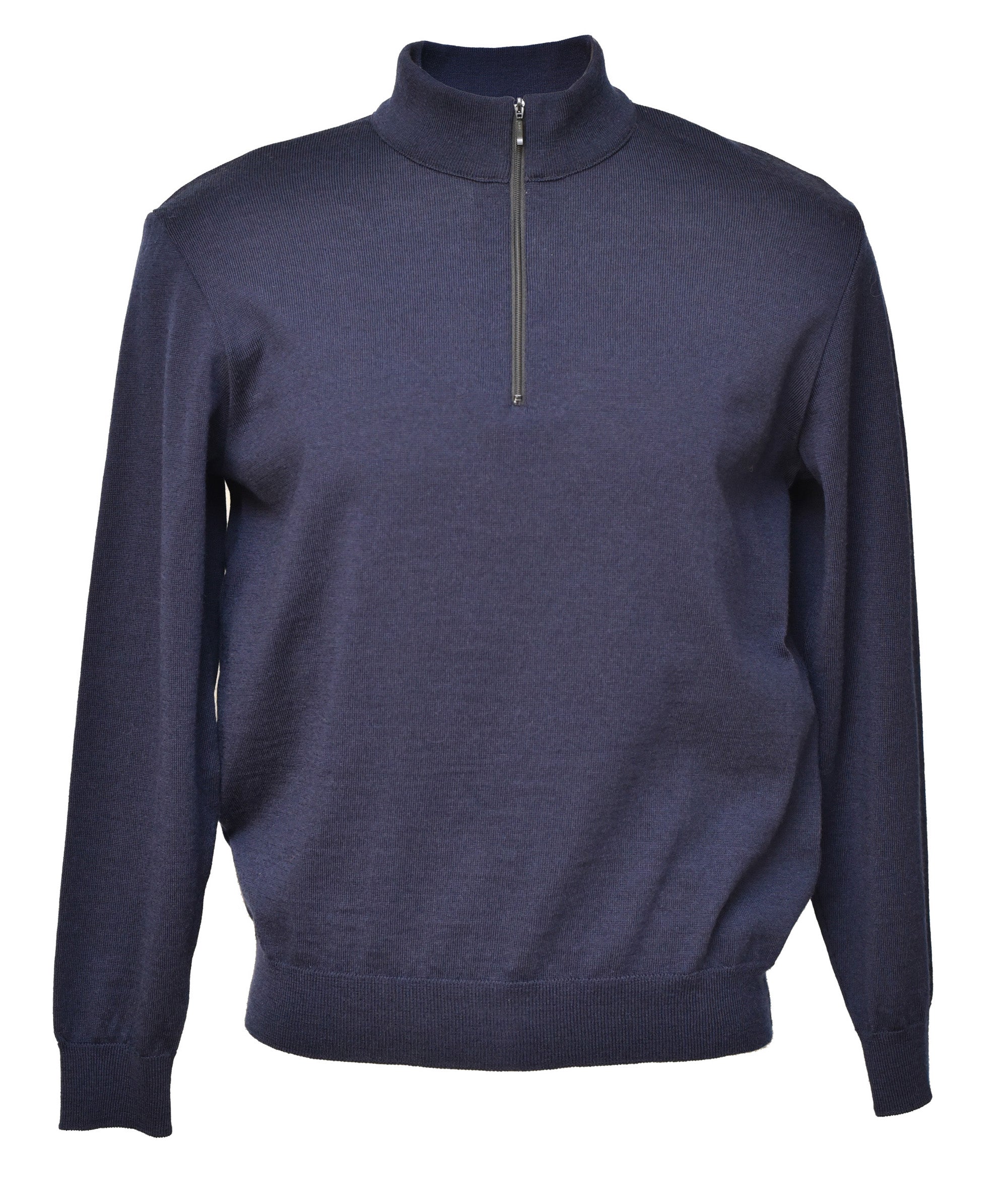 Buy Mens Merino Zip-Neck Jumper in NZ | Knitwear Collections